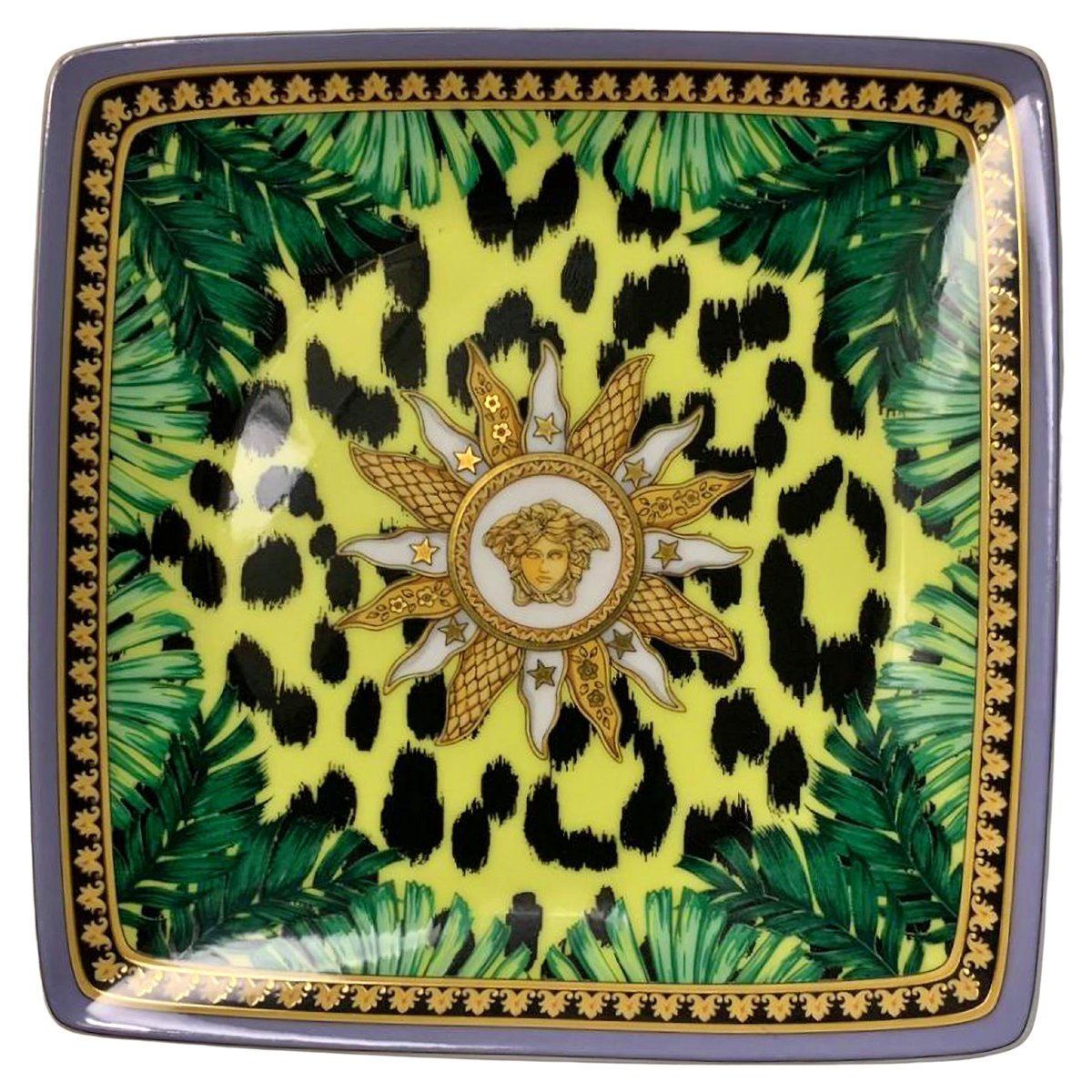 Home Jungle Collection Tray from Versace for sale at Pamono