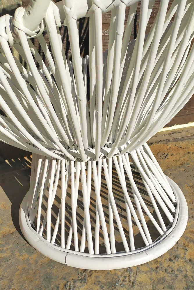 Margherita Armlehnstuhl aus Bambus von Franco Albini für Azucena ...