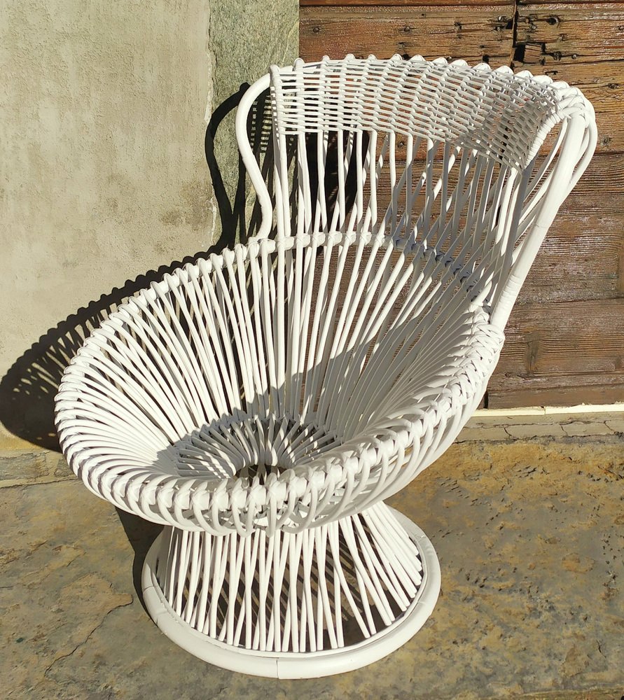 Margherita Armlehnstuhl aus Bambus von Franco Albini für Azucena ...