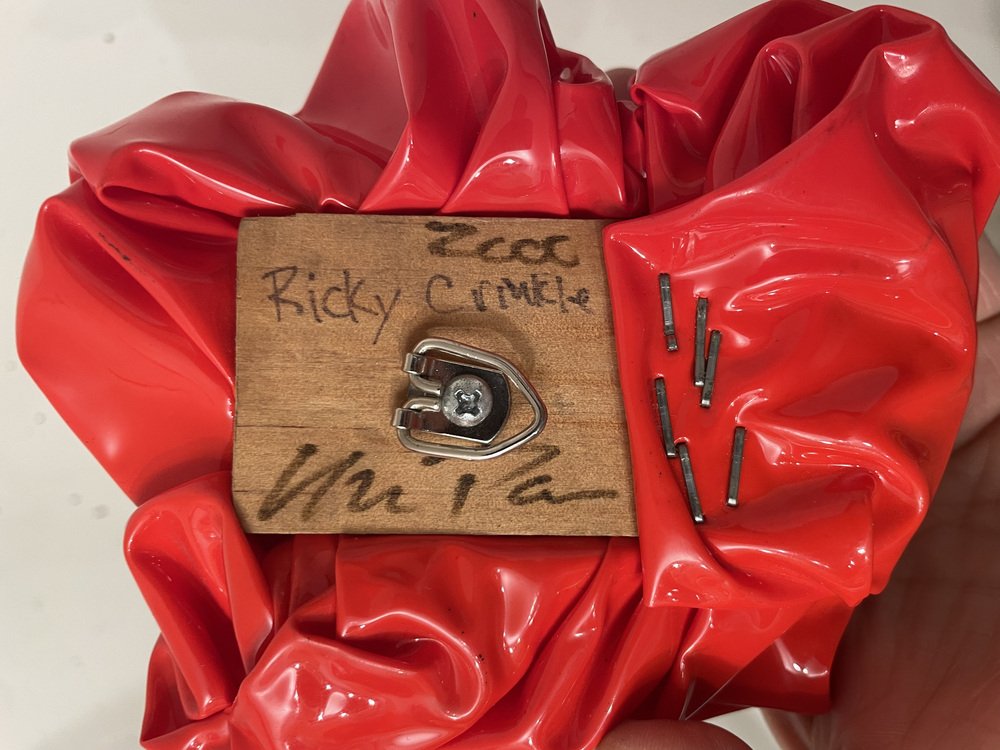Mark Paron, Crinkle Sculptures, 1997, Vinyl, Set of 3 for sale at Pamono