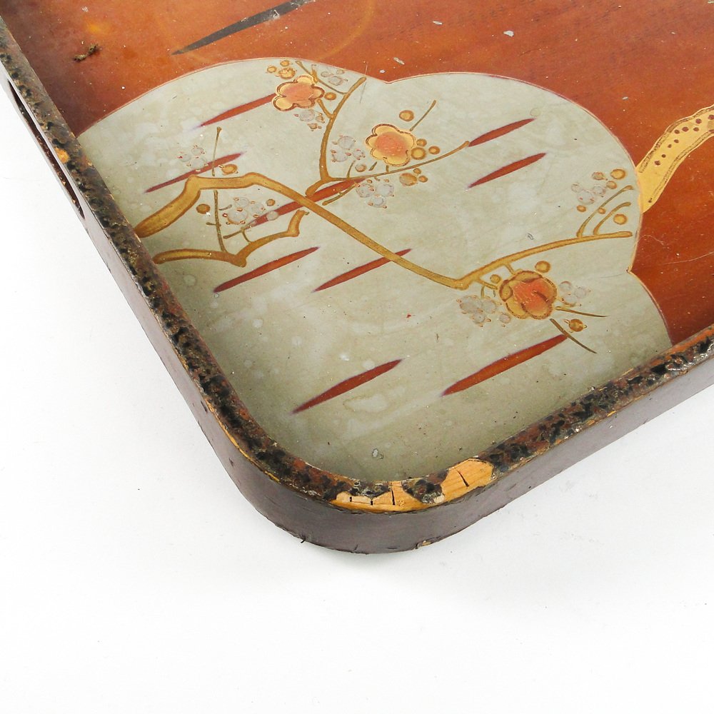 Japanese Lacquerware Tray, 1920s for sale at Pamono
