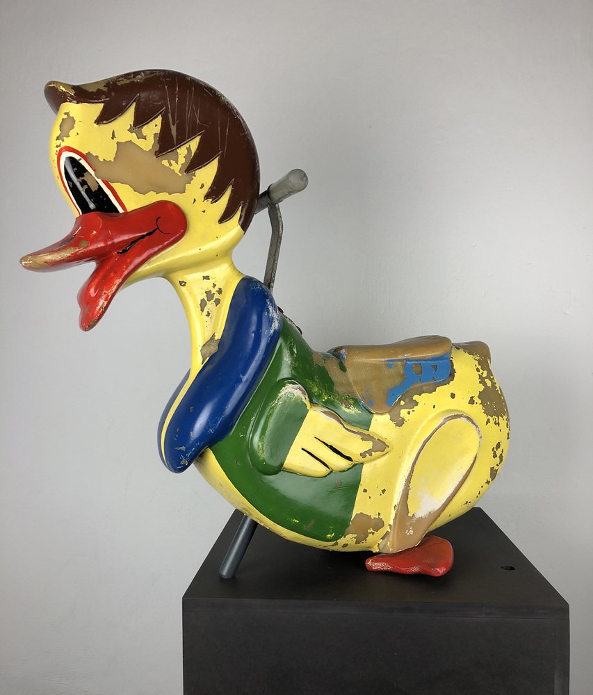 Duck Carousel Figure, 1960s for sale at Pamono