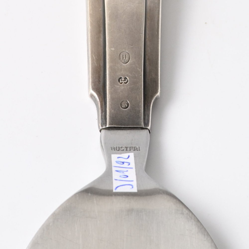 Art Deco Silver and Stainless Steel Cake Spade from Cohr, 1945 for sale ...