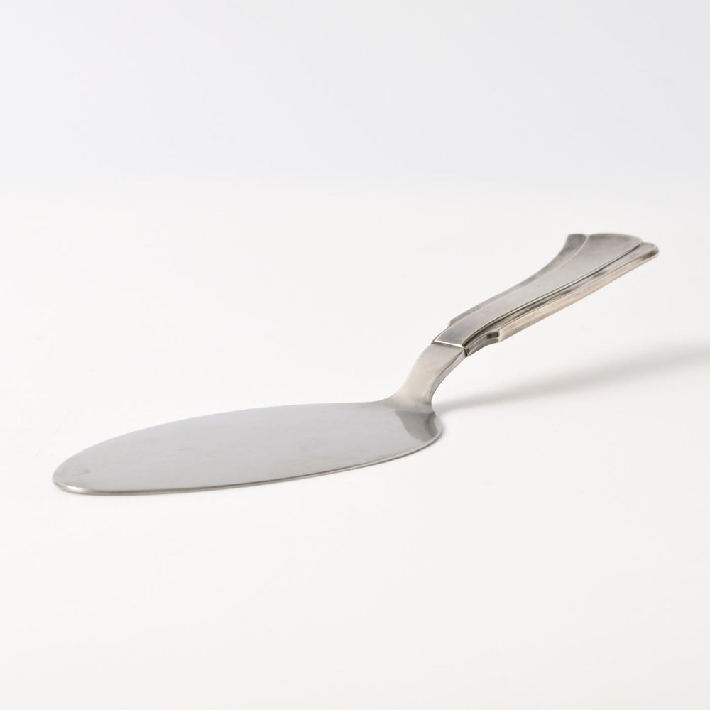 Art Deco Silver and Stainless Steel Cake Spade from Cohr, 1945 for sale ...