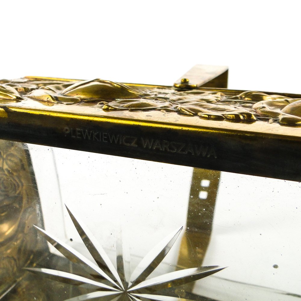 Polish Art Nouveau Fruit Basket by Plewkiewicz, 1890s for sale at Pamono