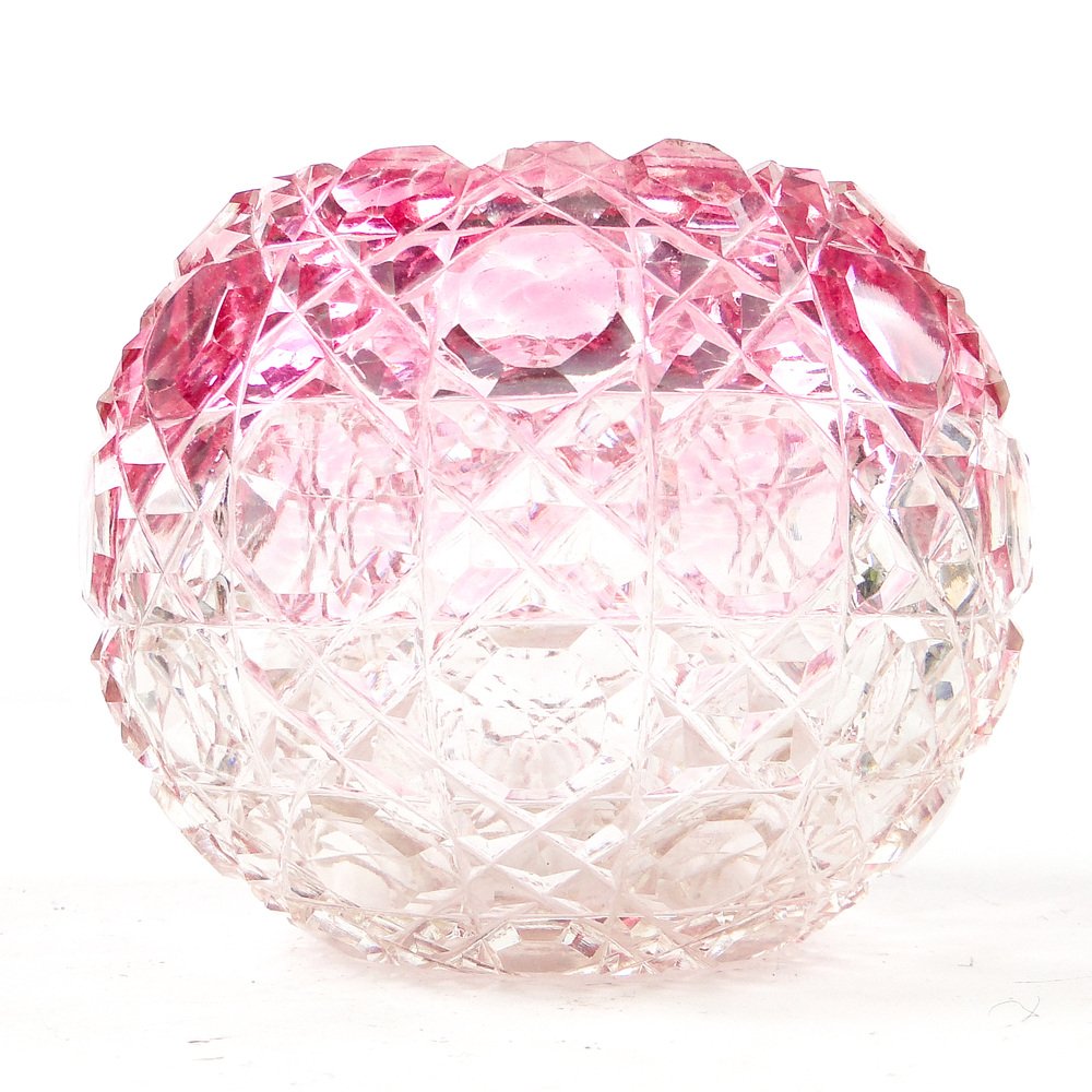 Art Deco Crystal Vase Former Austro Hungarian Empire 1900s For Sale At Pamono