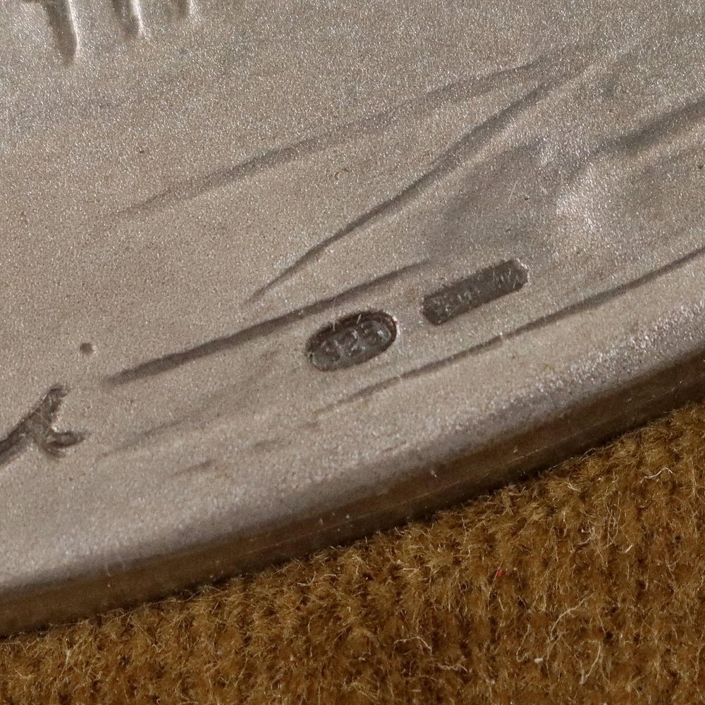 Bas-Relief in 925 Silver from Pietro Annigoni for sale at Pamono