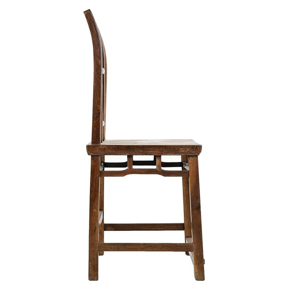 Vintage Carved Wooden Chair for sale at Pamono