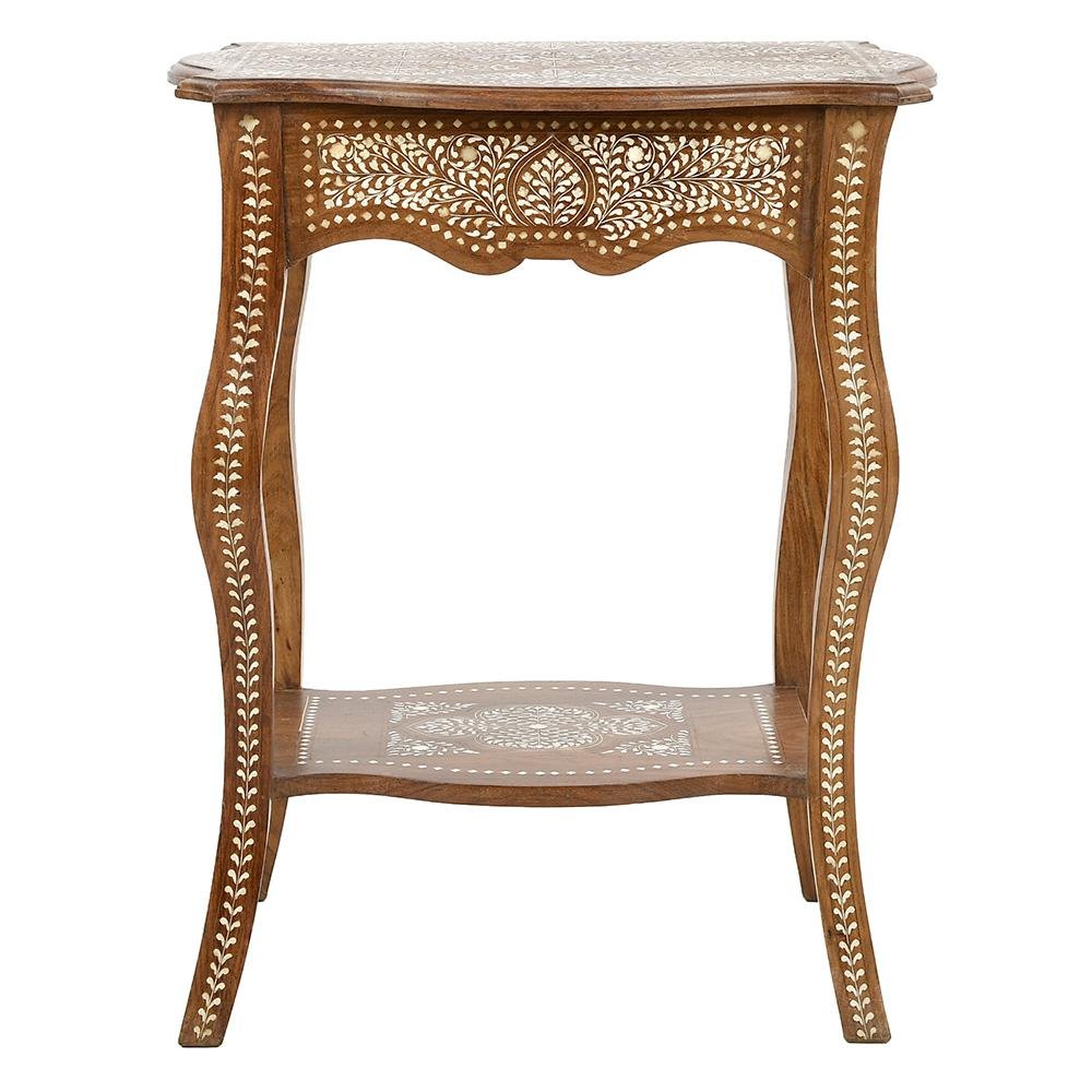 Vintage Marquetry Side Table for sale at Pamono