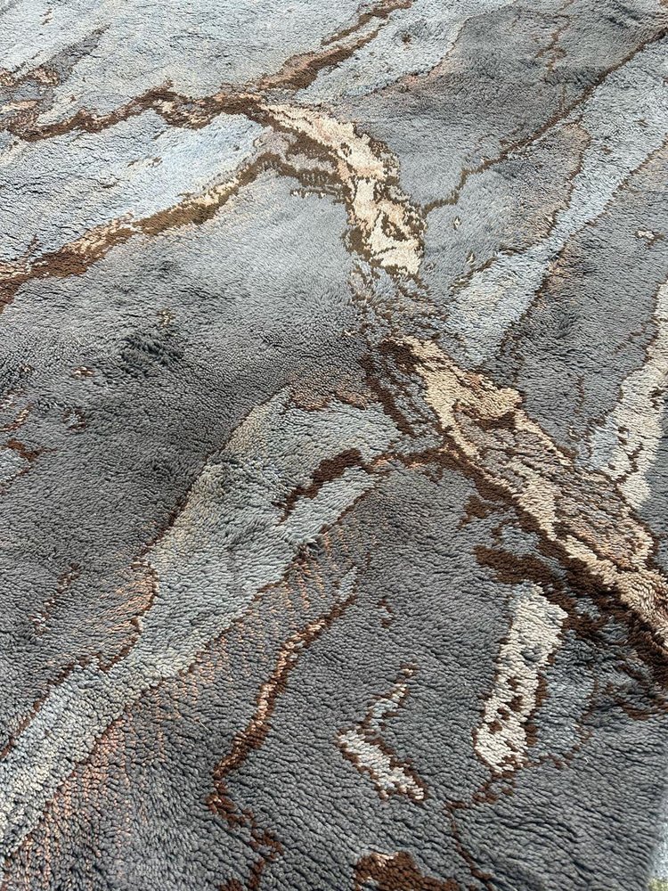 German Modern Rug with Forest Motif, 1960s for sale at Pamono