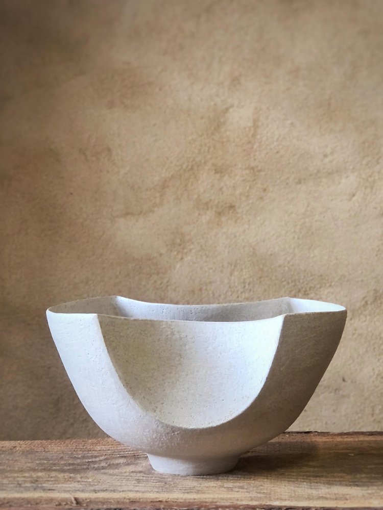 White Bowl by Sophie Vaidie for sale at Pamono