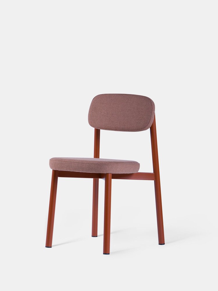 Dusty Pink Residence Chairs by Jean Couvreur for Kann Design, Set of 6 ...