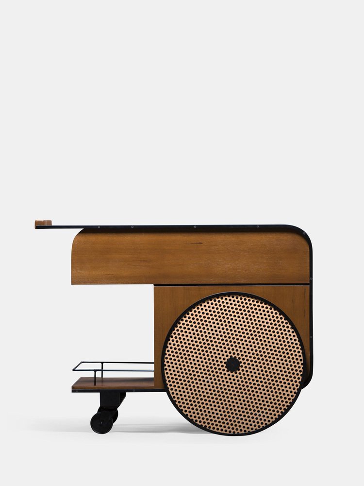 Trink Barwagen aus Teak von Karl Chucri & Rami Boushdid für Kann Design ...