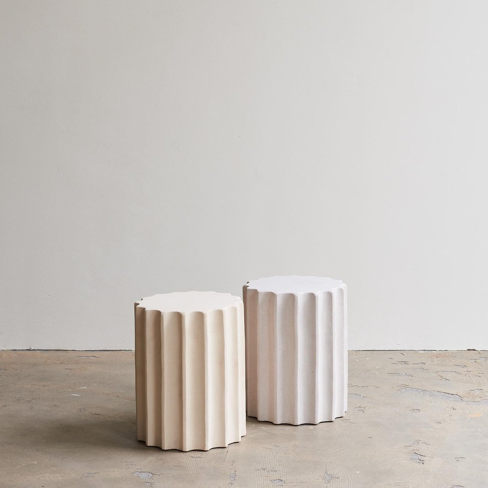 Column Duo Side Tables by Atelier Ledure, Set of 2 for sale at Pamono