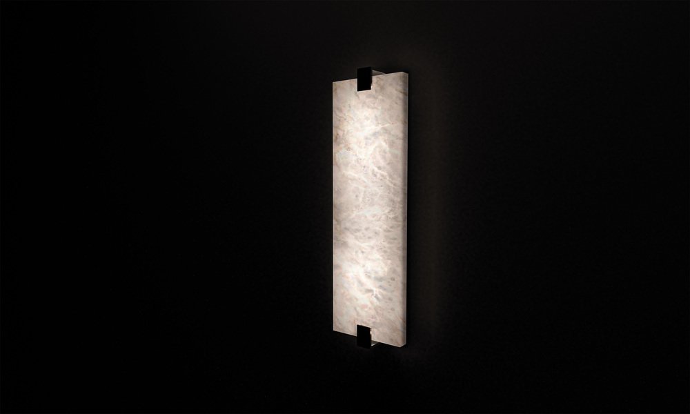 Kinkairo Small Shiny Black Wall Light by Alabastro Italiano for sale at ...