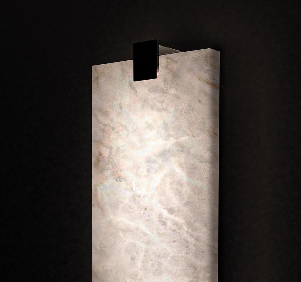 Kinkairo Small Shiny Black Wall Light by Alabastro Italiano for sale at ...