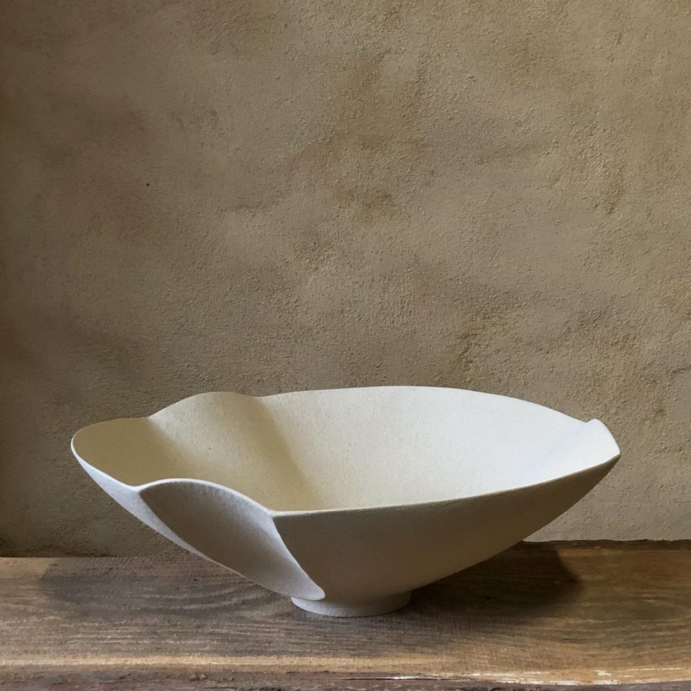 Faceted Low Bowl by Sophie Vaidie for sale at Pamono