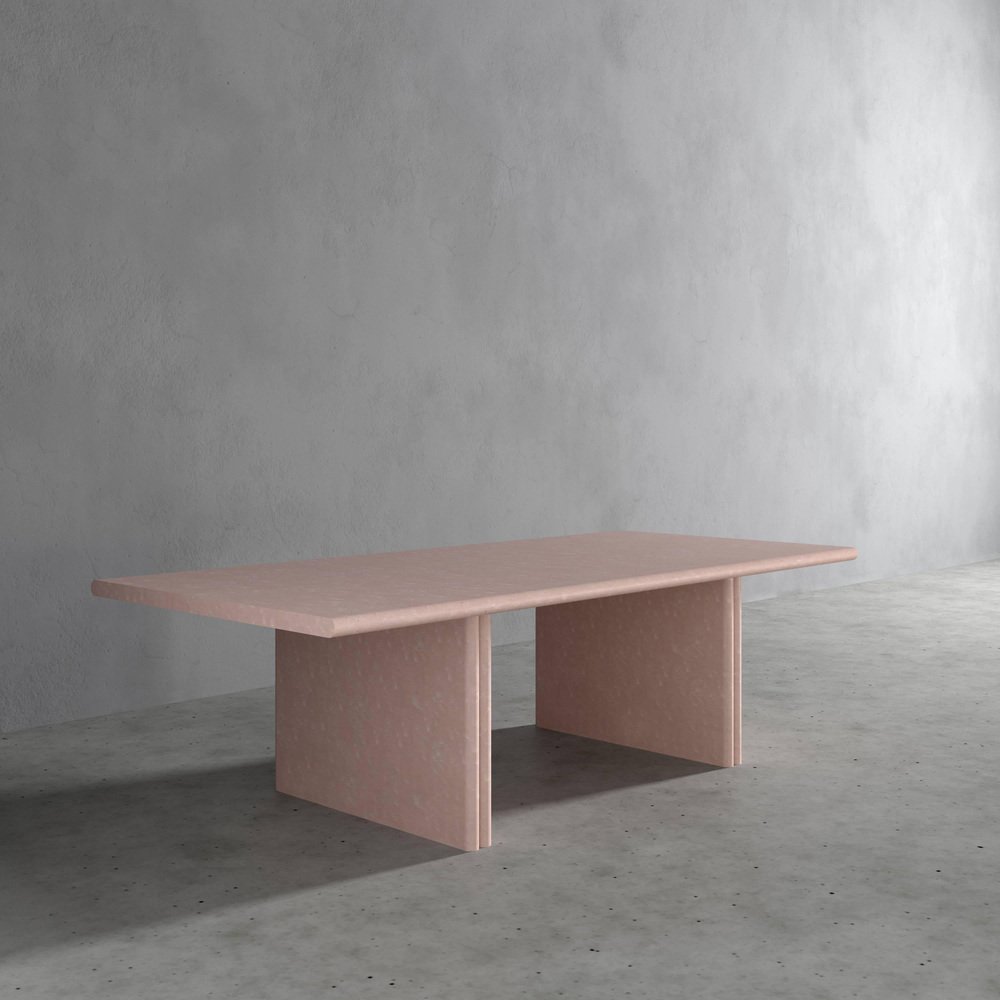 Jacques Rectangular Powder Blue Dining Table by Fred and Juul for sale ...