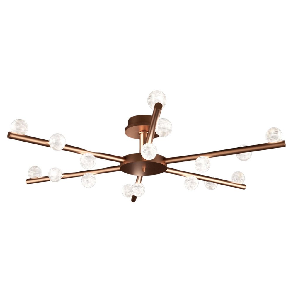 Demetra Copper Ceiling Lamp by Alabastro Italiano for sale at Pamono