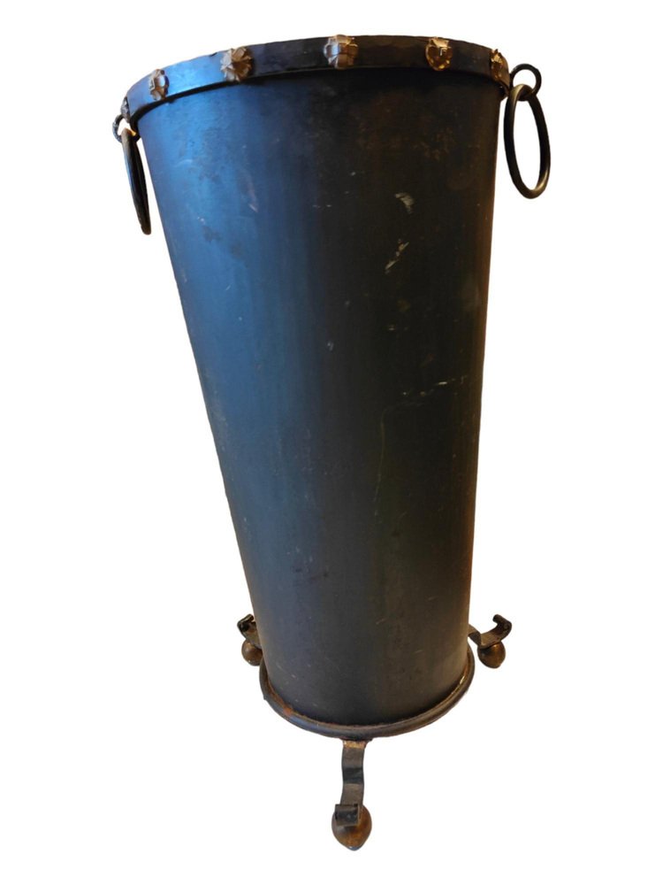 Wrought Iron Umbrella Stand, 1930s for sale at Pamono