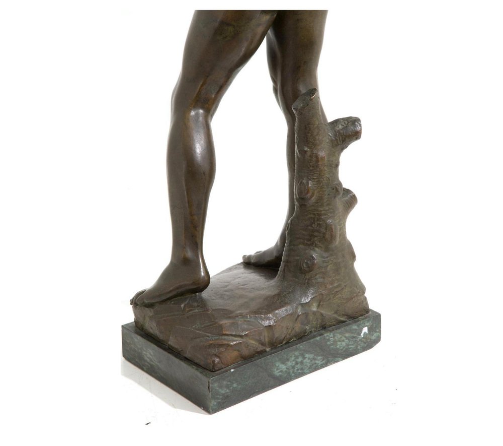 David, Late 19th Century, Bronze Sculpture for sale at Pamono