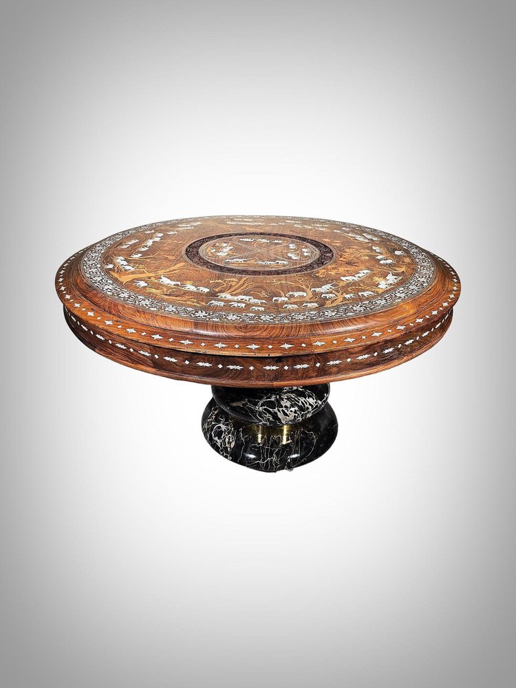 Antique Anglo-Indian Table, 1880 for sale at Pamono