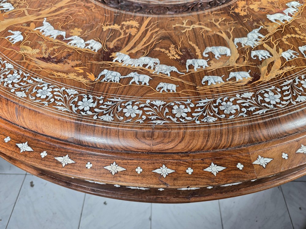Antique Anglo-Indian Table, 1880 for sale at Pamono