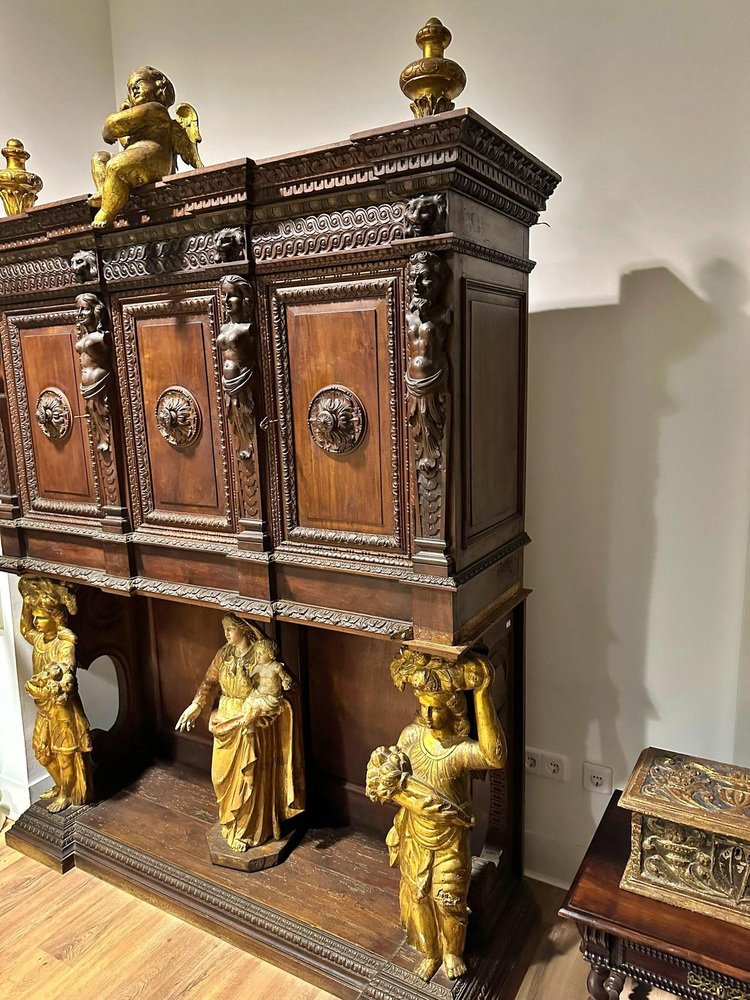 19th Century Sicilian Double Body Cabinet for sale at Pamono