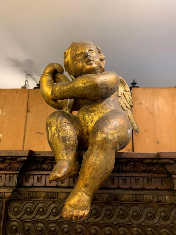 19th Century Sicilian Double Body Cabinet for sale at Pamono