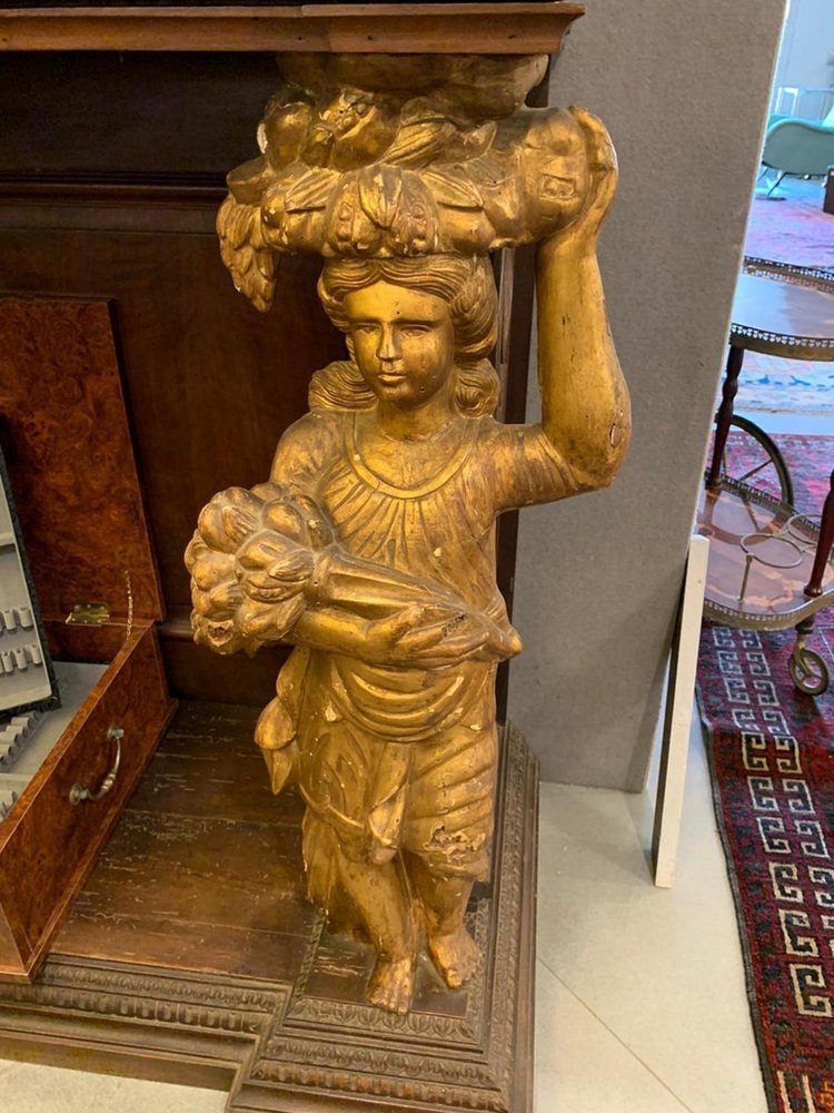 19th Century Sicilian Double Body Cabinet for sale at Pamono
