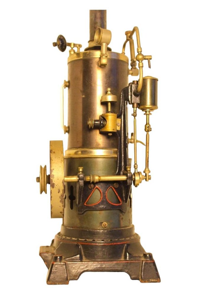 Steam Engine from Ernst Plank, 1880s for sale at Pamono
