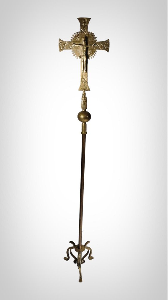Large Processional or Altar Cross, 1880s for sale at Pamono