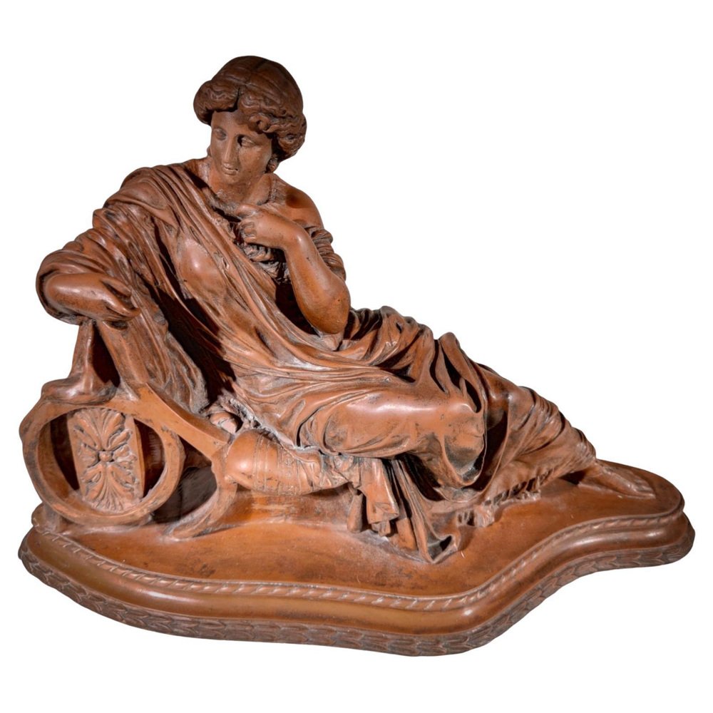 Large Antique Sculpture, 1880 for sale at Pamono