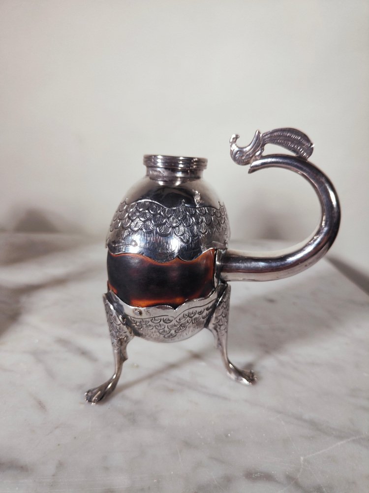 Colonial Pots in Silver, 1750s, Set of 6 for sale at Pamono