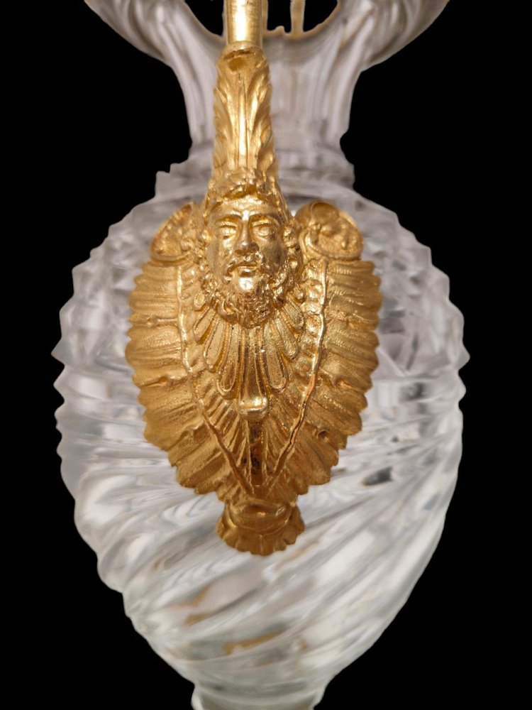 Russian Bronze and Cut Crystal Vases, 19th Century, Set of 2 for sale ...