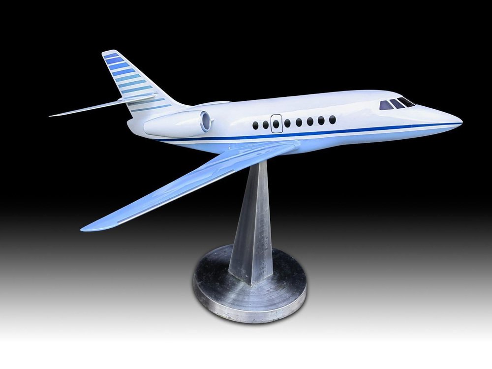 Private Falcon Plane Model, 1970s for sale at Pamono
