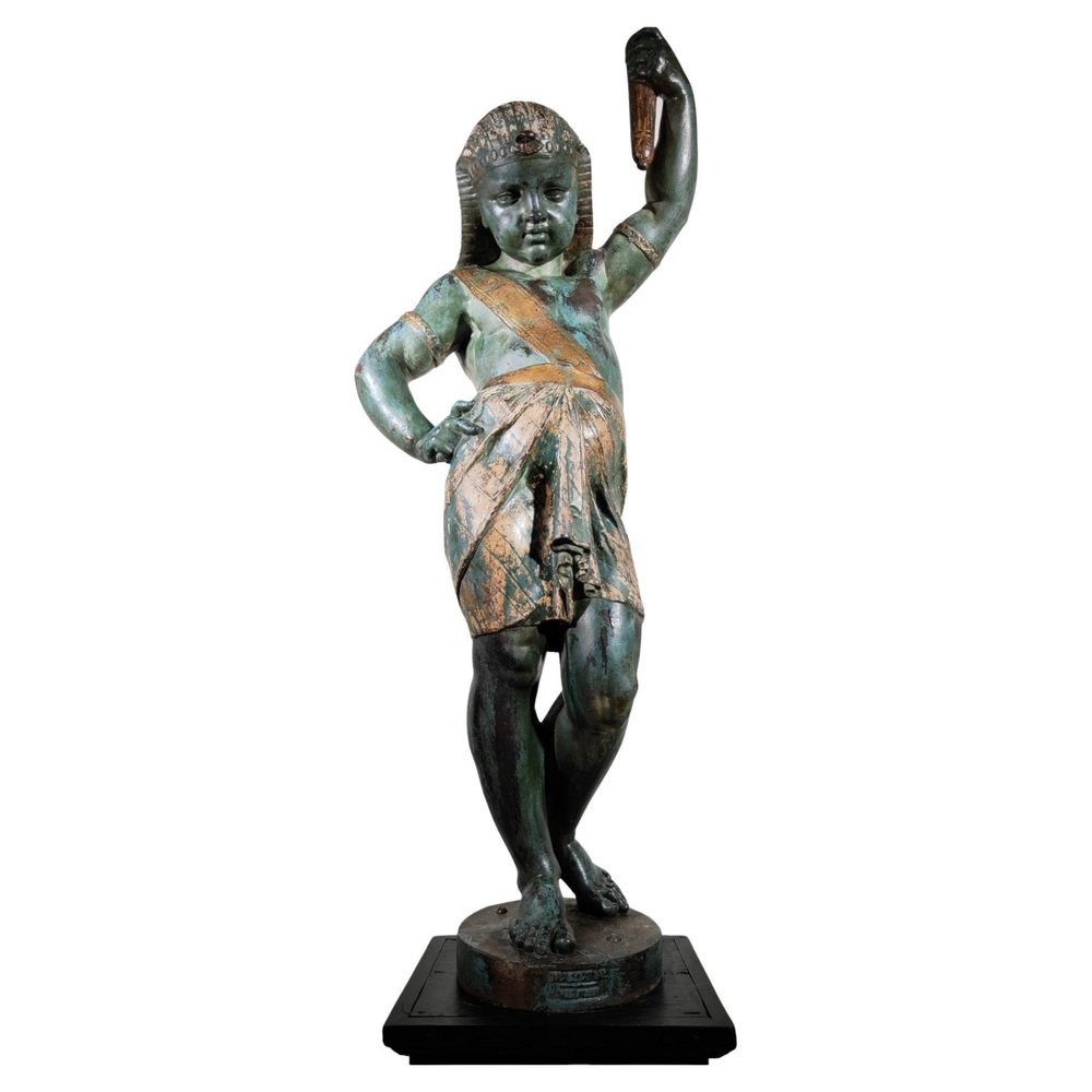 After Mathurin Moreau, Val d'Osne Egyptian Sculpture, 1880, Cast Iron ...