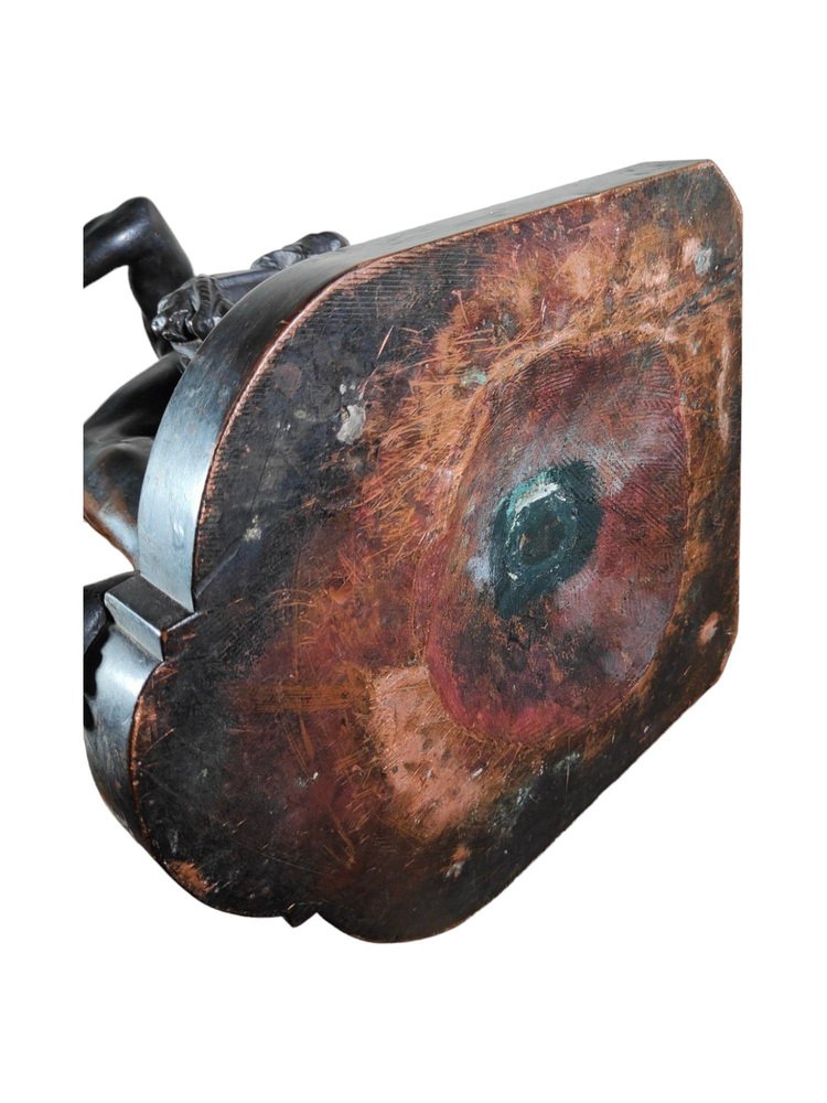 Italian Artist, Seated Youth, Patinated Copper, 1880 for sale at Pamono