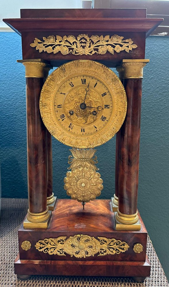 French Empire Napoleon III Clock, 19th Century for sale at Pamono