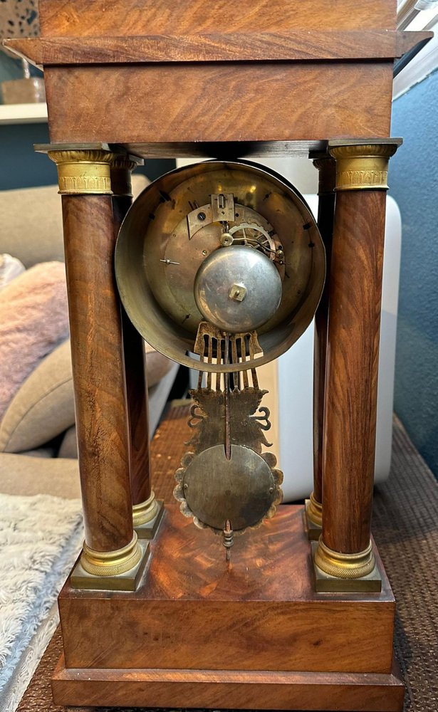 French Empire Napoleon III Clock, 19th Century for sale at Pamono
