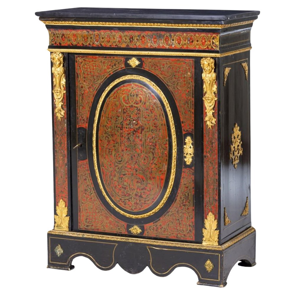Französischer Napoleon III Boulle Schrank, 19. Jh. bei Pamono kaufen