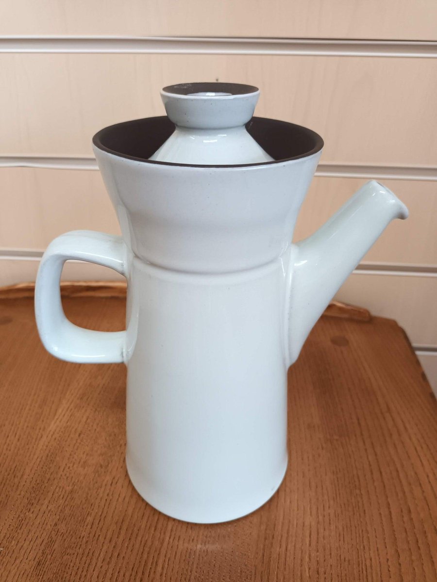 Vintage Denby Summit Creamer Jug and Sugar Bowl, 1970s, Set of 2 for ...