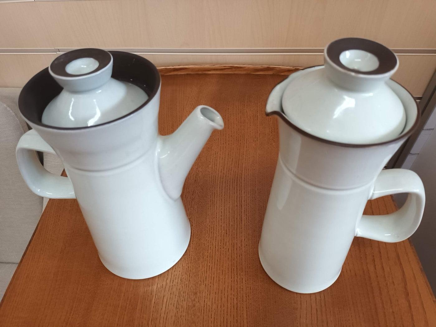 Vintage Denby Summit Creamer Jug and Sugar Bowl, 1970s, Set of 2 for ...