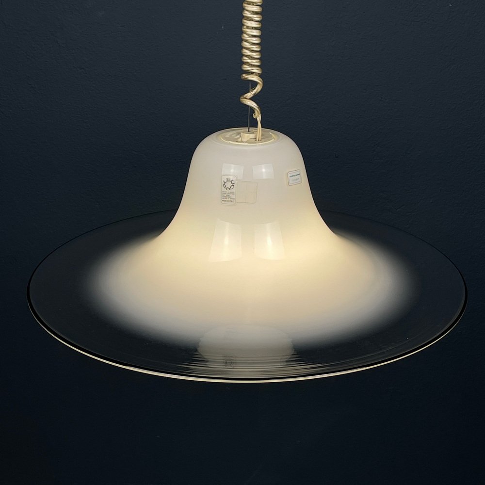 Cinea Murano Pendant Lamp by Giusto Toso for Leucos, Italy, 1970s for ...