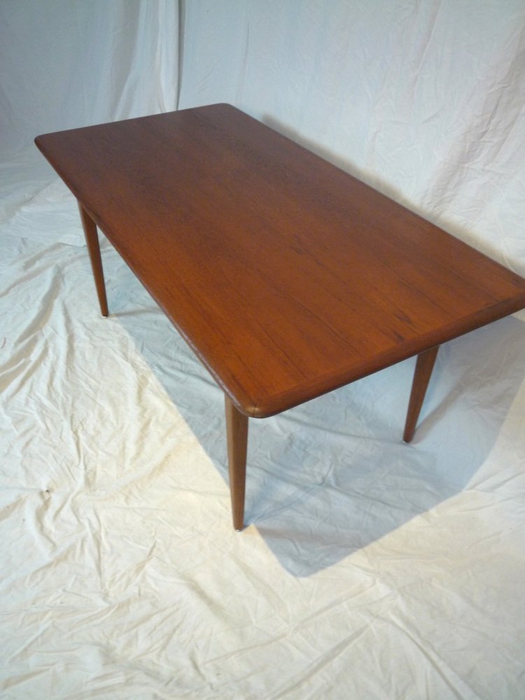 Teak & Tinted Oak Dining Table for sale at Pamono