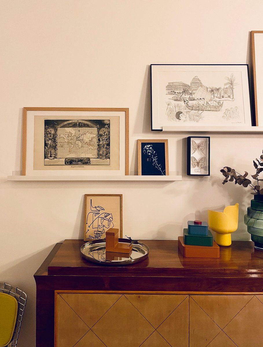 Planisphere World Map, 1849 for sale at Pamono