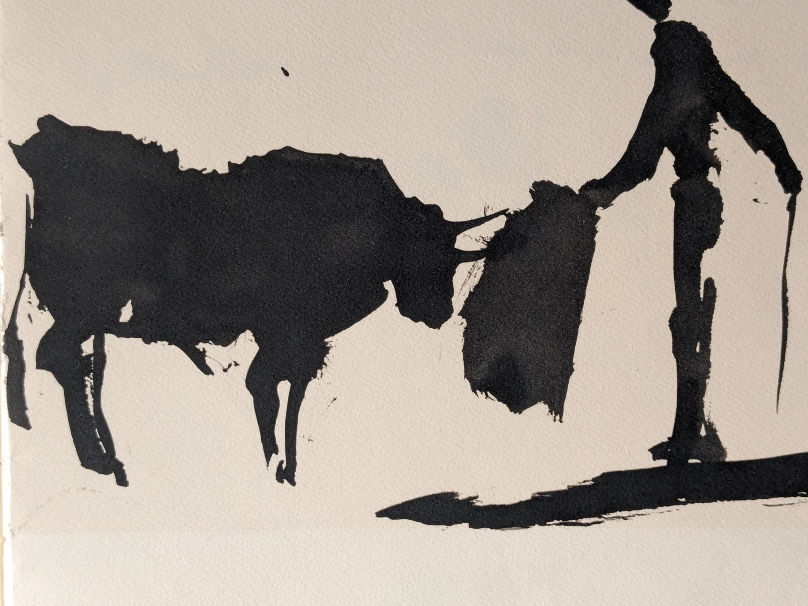 Pablo Picasso Matador And Bull Original Lithograph 1961 For Sale At Pamono