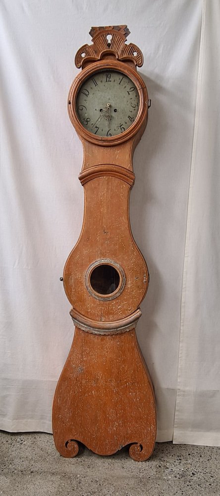 Northern Swedish Long Case Clock, 1840s for sale at Pamono