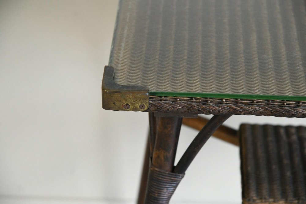 Vintage Dining Table from Lloyd Loom for sale at Pamono