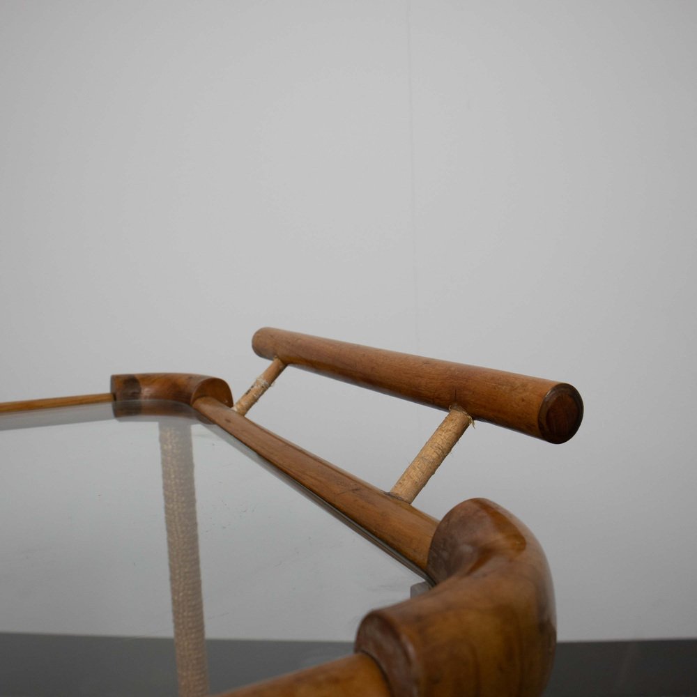 Mid-Century Servierwagen von Max Kment für Kunstgewerbliche Werkstätten ...